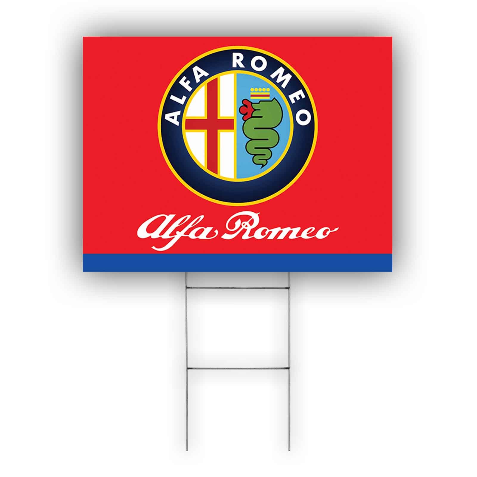 Alfa Romeo Coroplast Yard Sign - Sign Fever