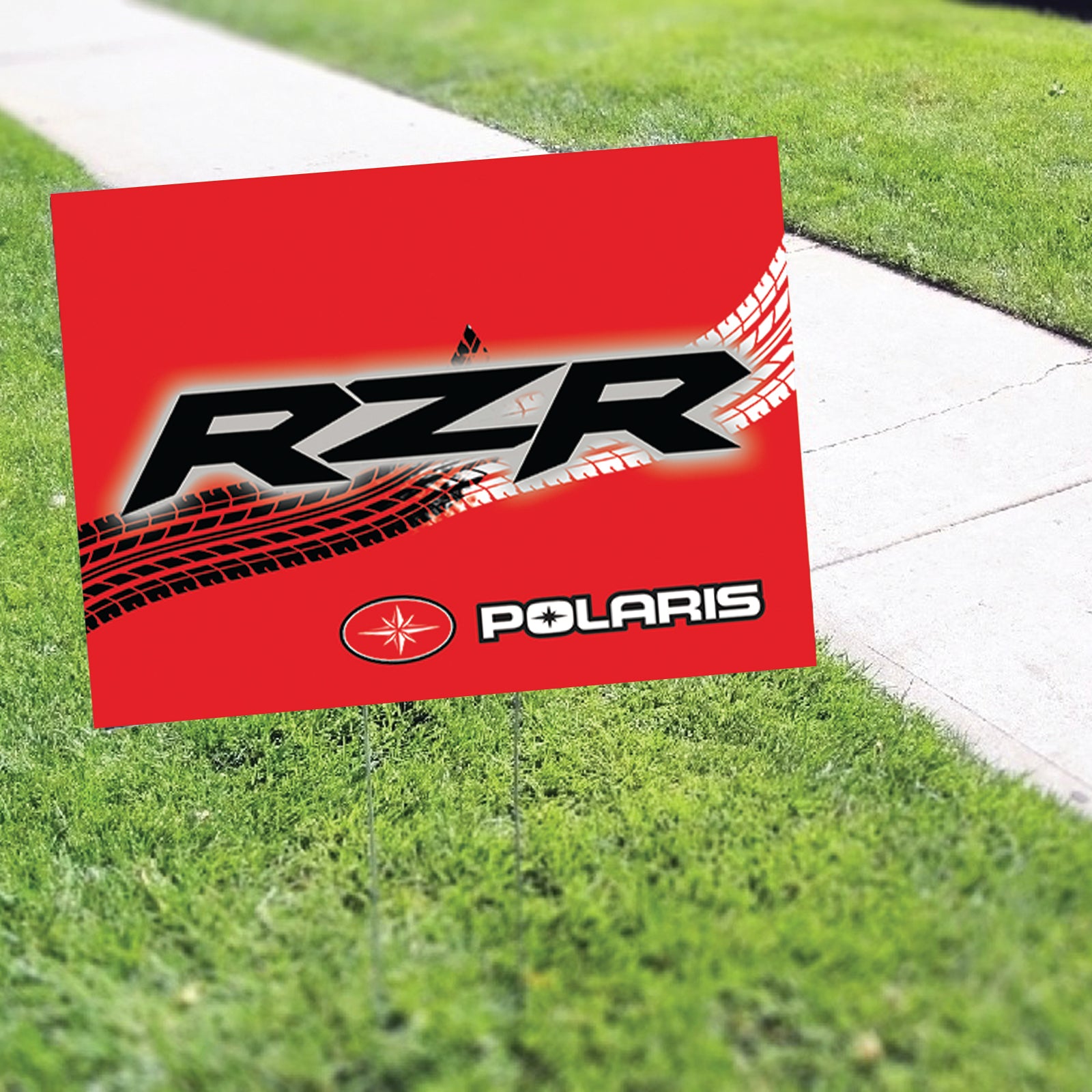 RZR Polaris Coroplast Yard Sign – Sign Fever