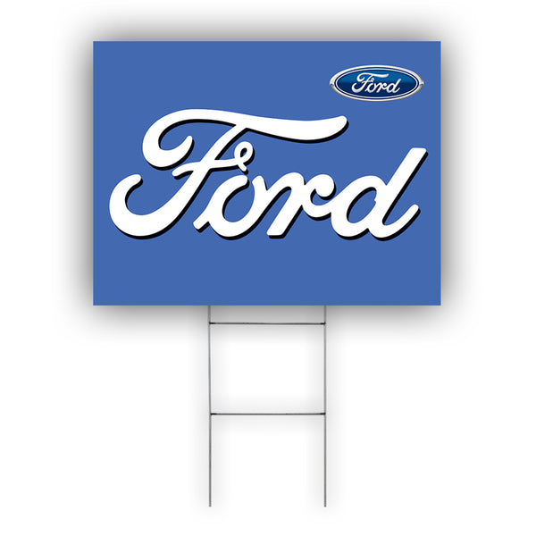 Ford Coroplast Yard Sign - Sign Fever