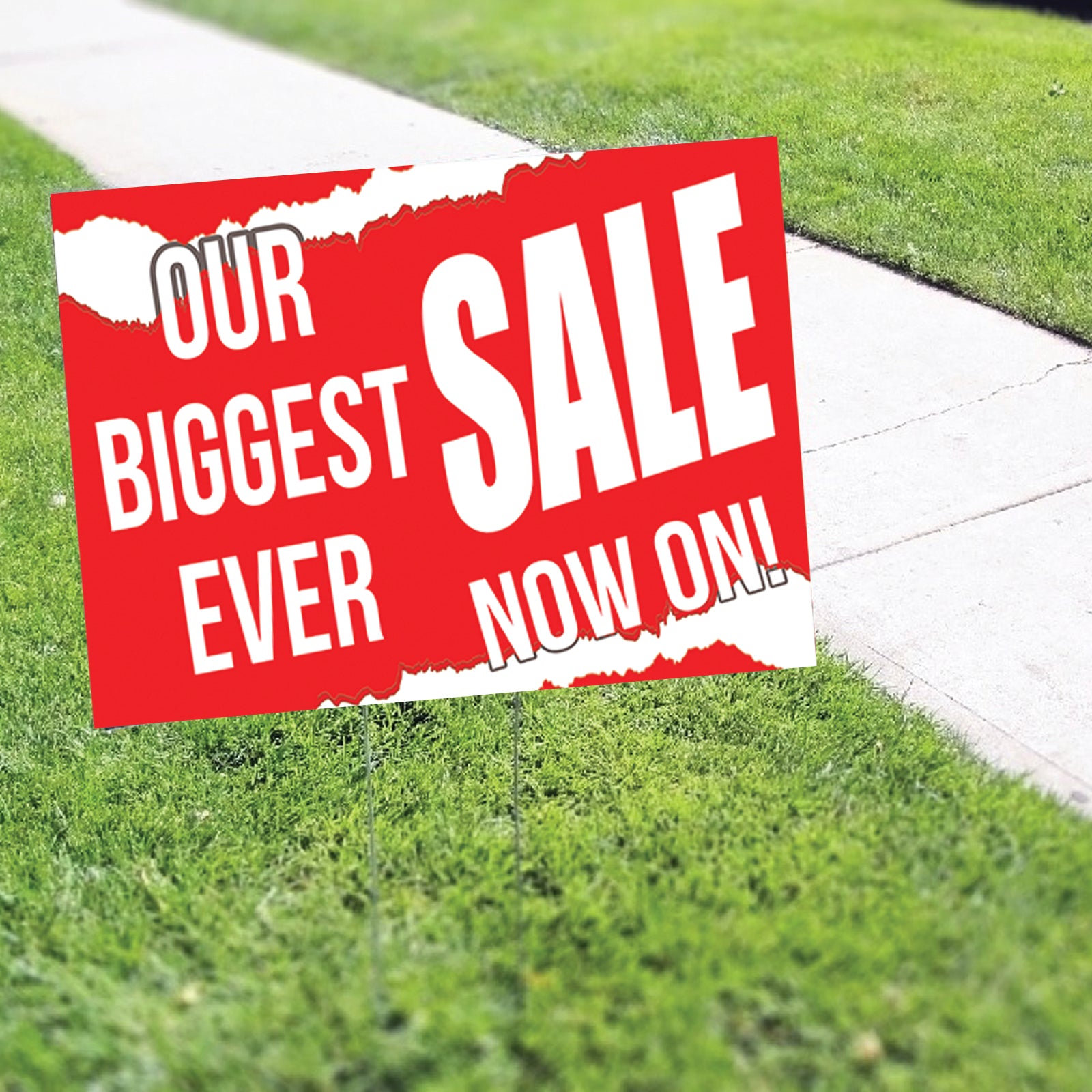Our Biggest Sale Ever Now On! Coroplast Yard Sign – Sign Fever