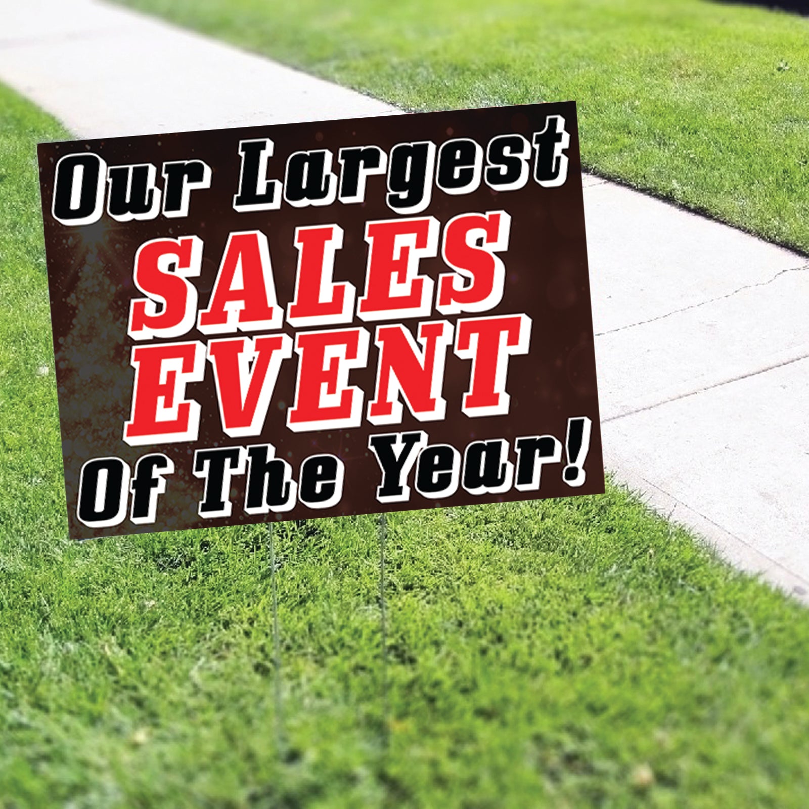 Our Largest Sales Event Of The Year Coroplast Yard Sign – Sign Fever