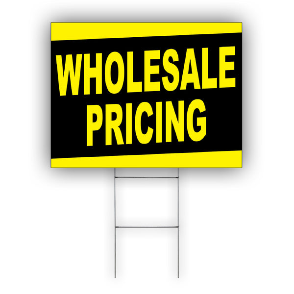 Wholesale Pricing Coroplast Yard Sign - Sign Fever