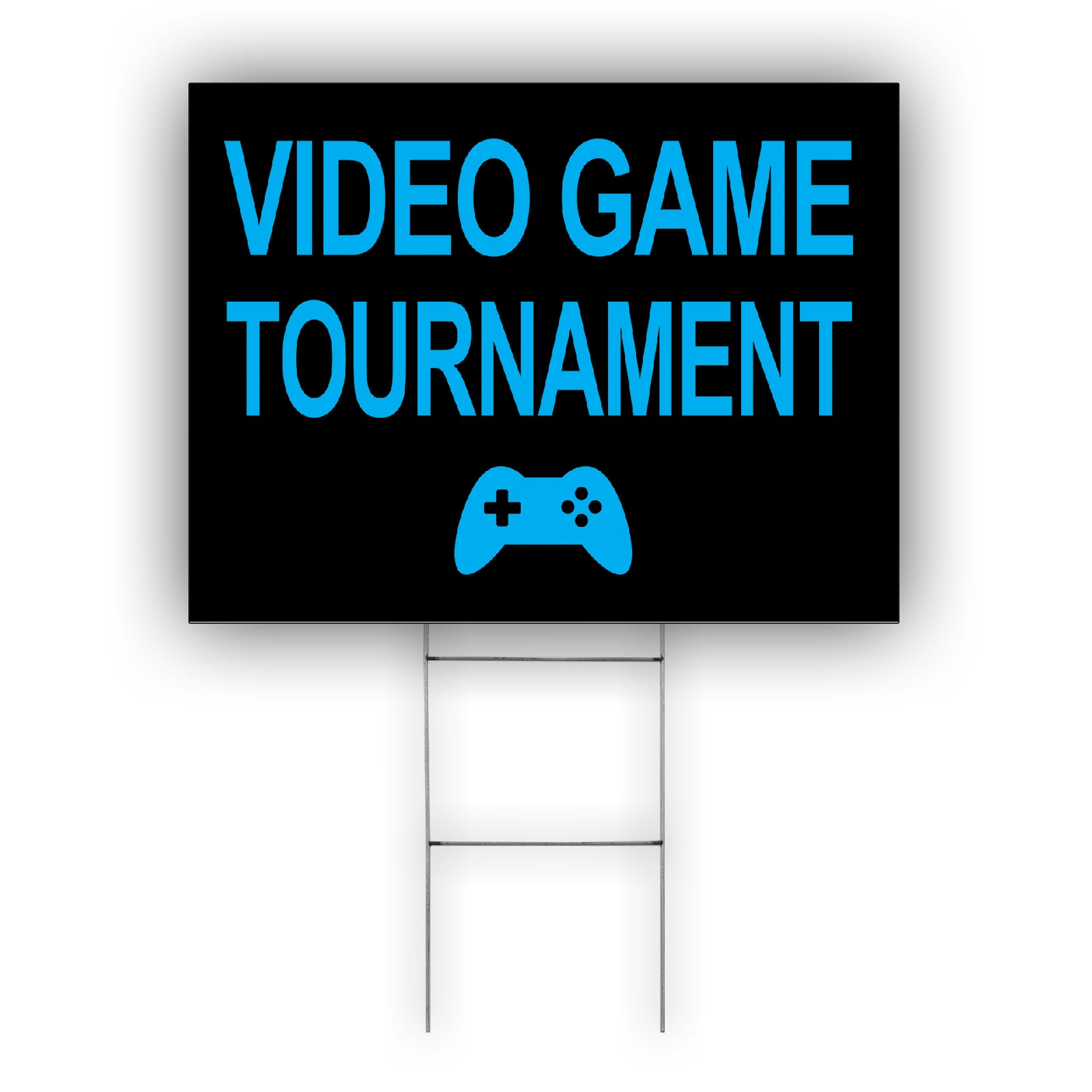 Video Game Tournament Coroplast Yard Sign - Sign Fever