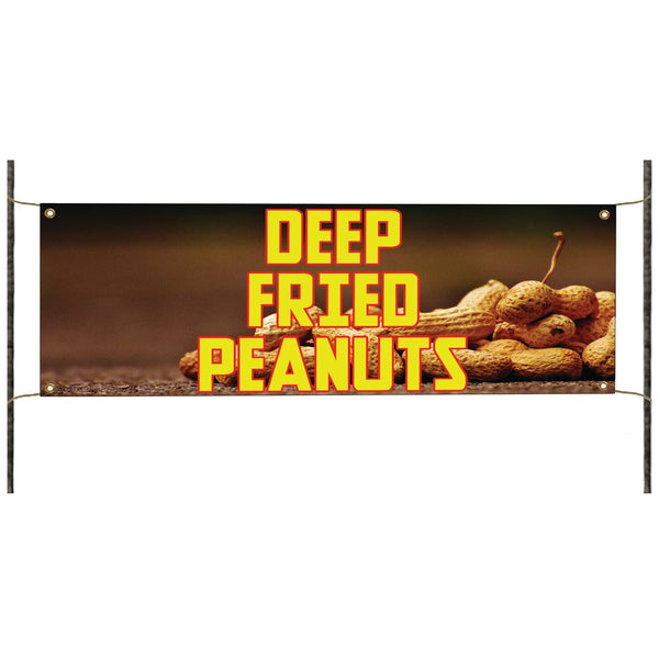 Hot Salted Roasted Nuts Dry Fruits Marketing Vinyl | Banner Sign - Sign ...