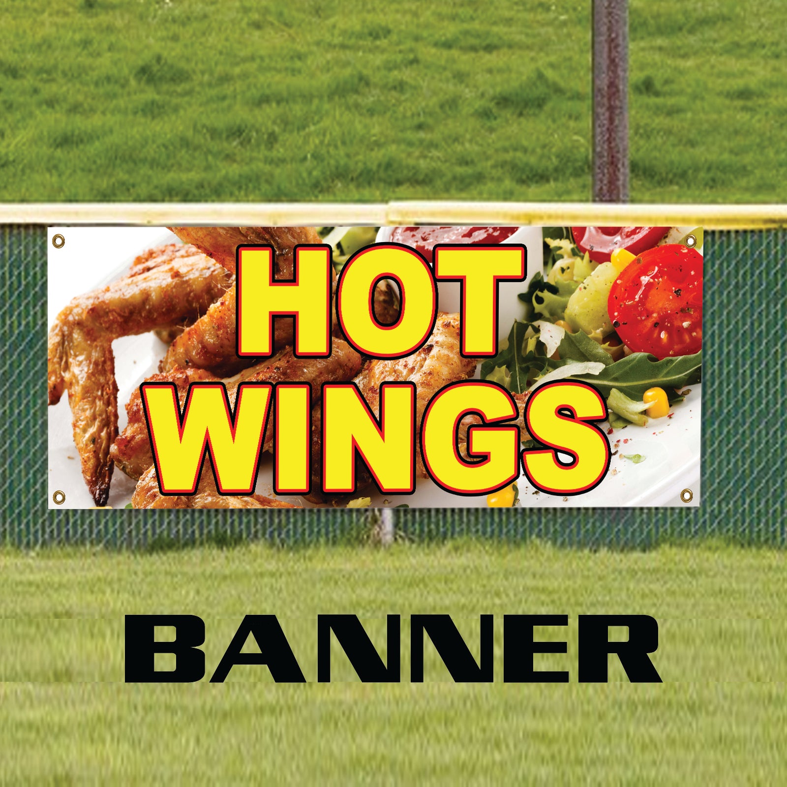 Hot Salted Roasted Nuts Dry Fruits Marketing Vinyl | Banner Sign - Sign ...