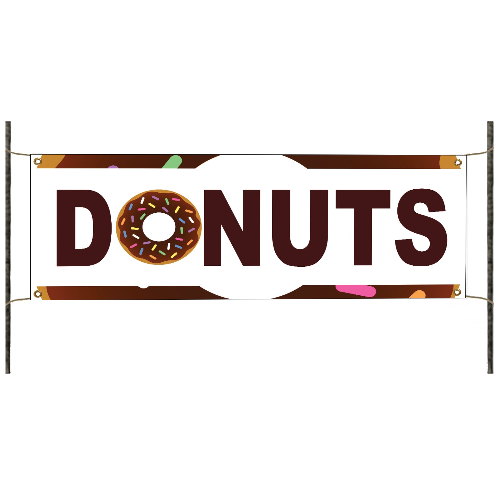 Hot Salted Roasted Nuts Dry Fruits Marketing Vinyl | Banner Sign - Sign ...