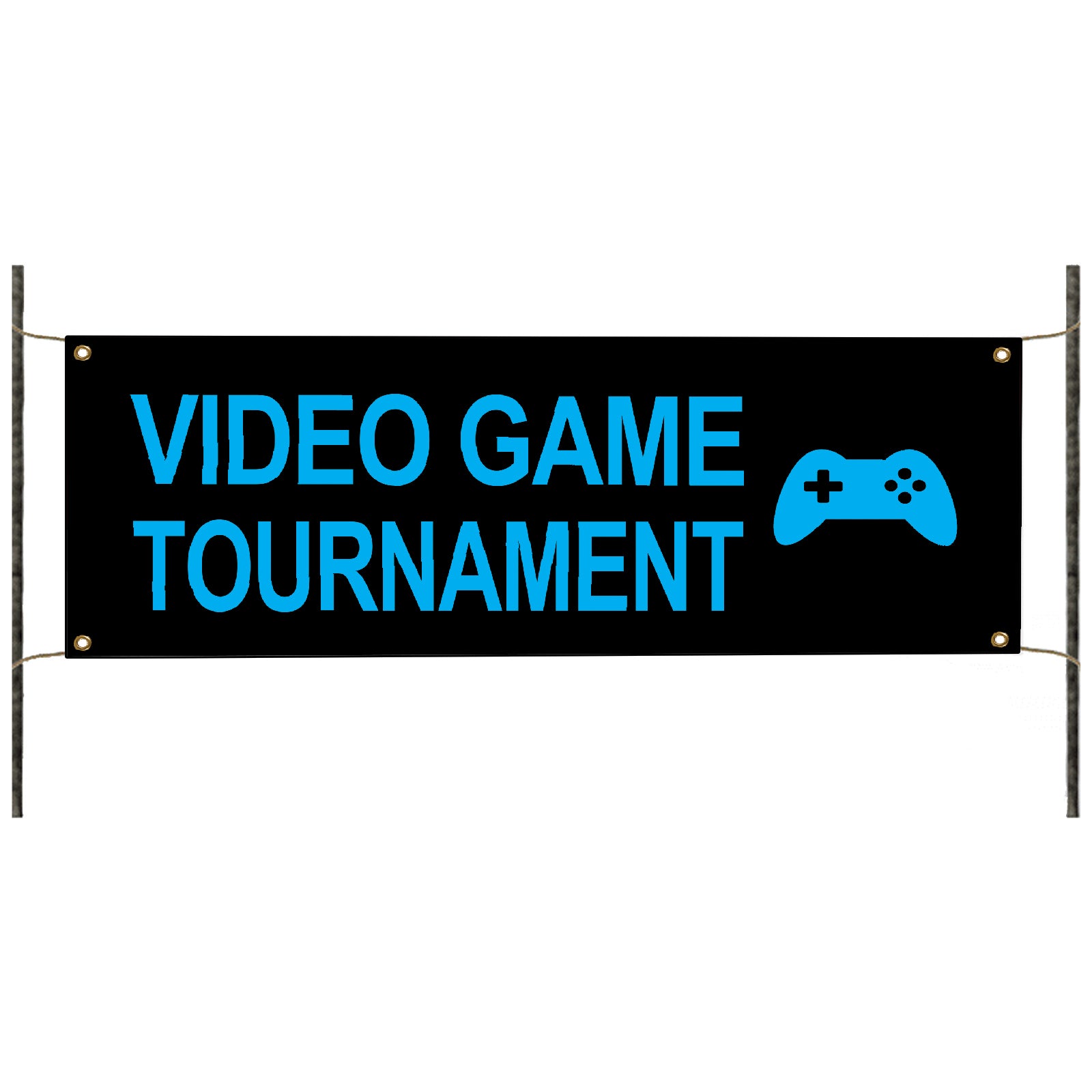 Video Game Tournament Vinyl Banner Sign – Sign Fever