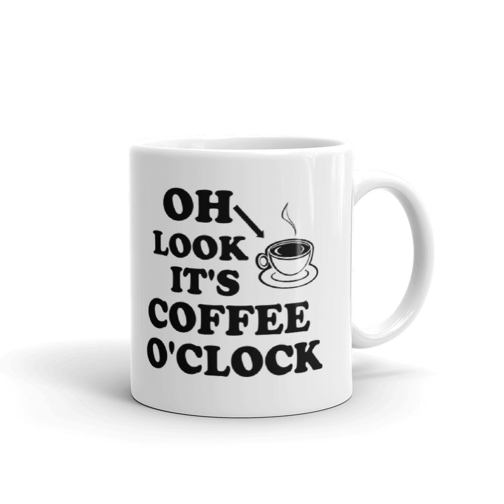 Oh Look It's Coffee O'Clock Gift Coffee Ceramic Mug/Cup – Sign Fever