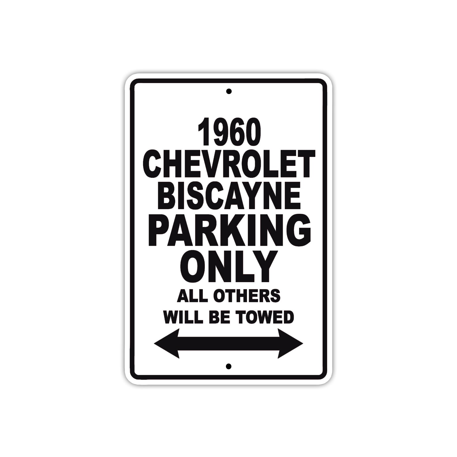 1960 Auto Union 1000 Parking Only All Others Will Be Towed | Aluminum ...