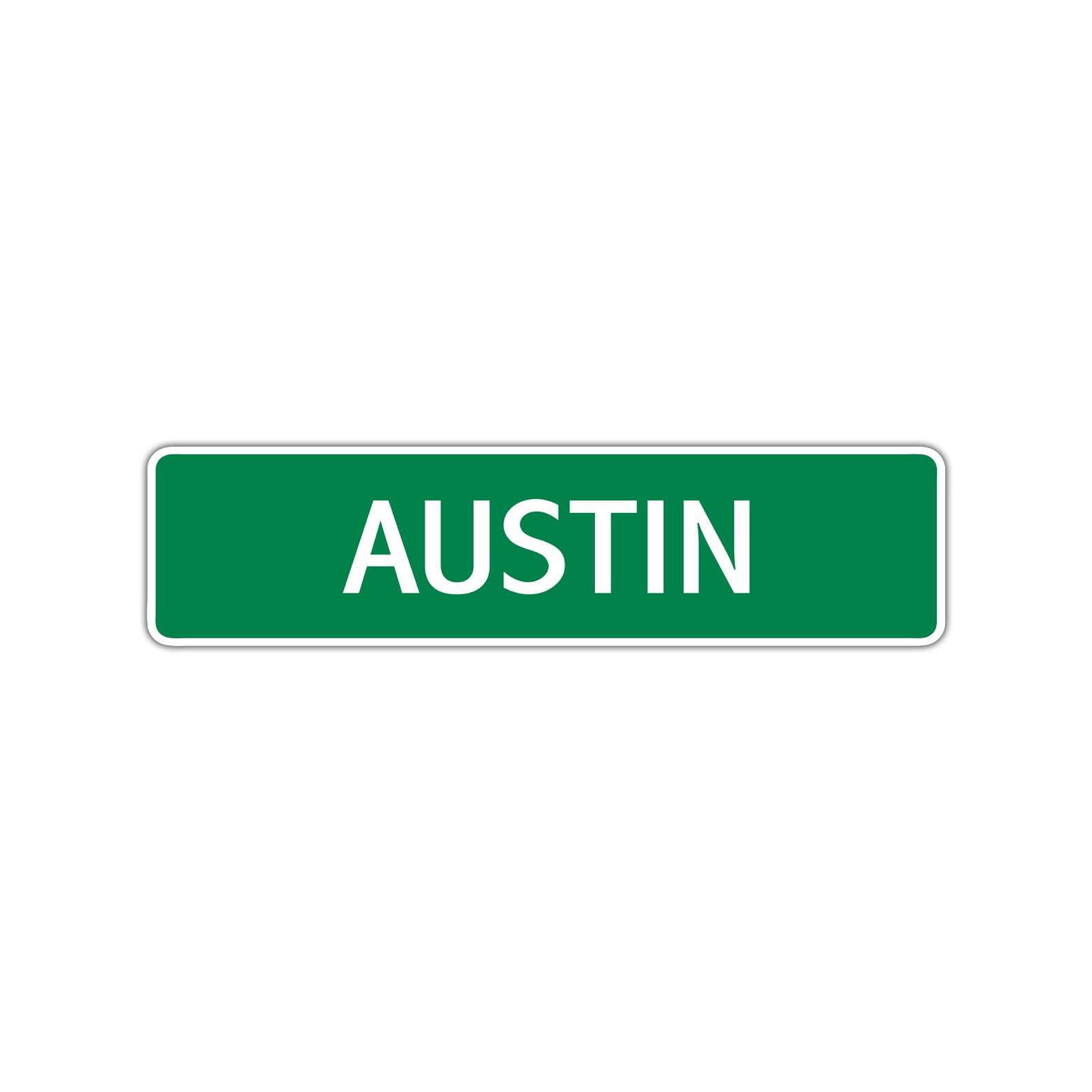 Austin Street Sign Children Name Room Plate - Sign Fever