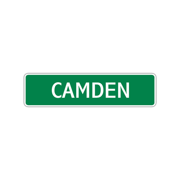 Camden Street Sign Children Name Room Plate - Sign Fever