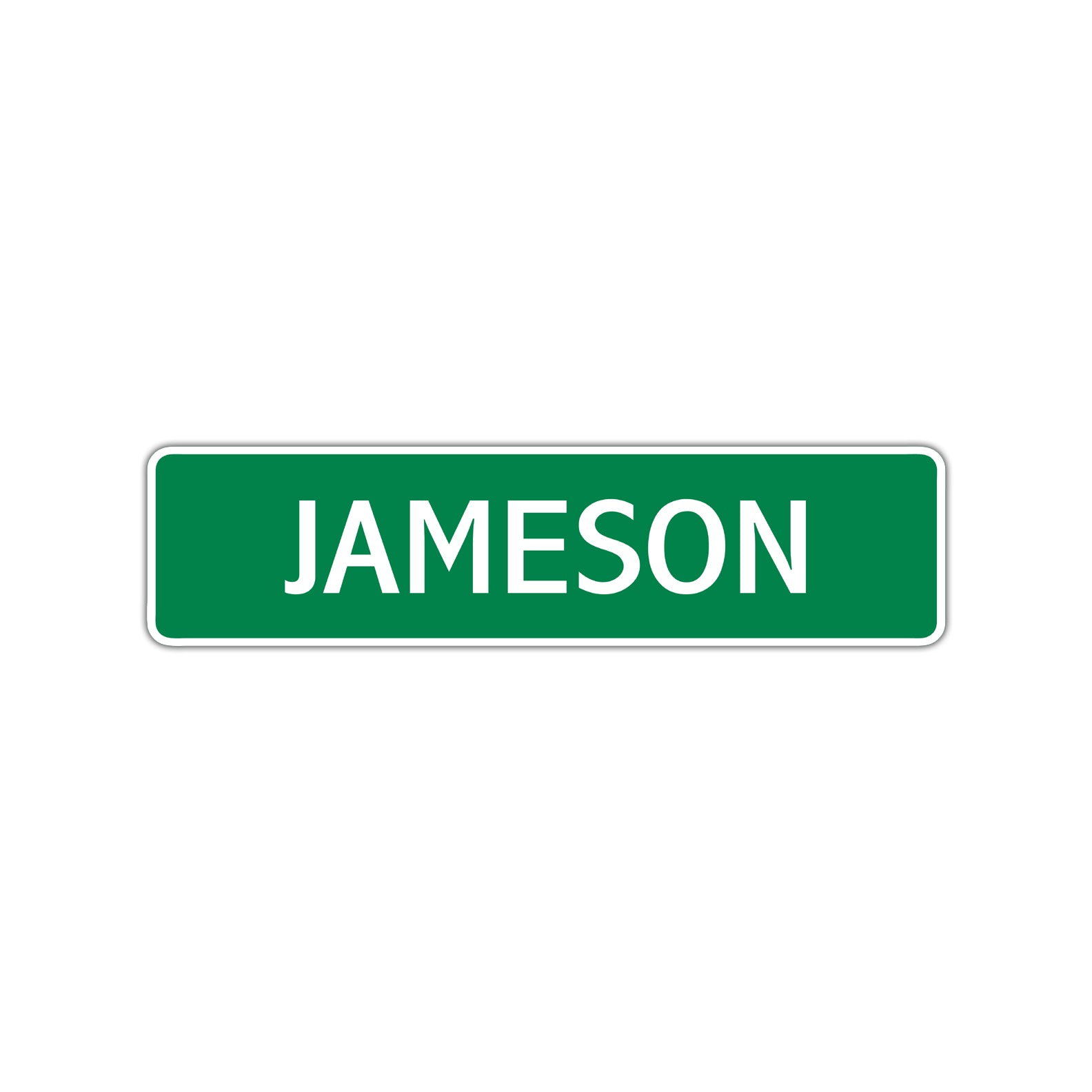 Jameson Street Sign Children Name Room Plate - Sign Fever