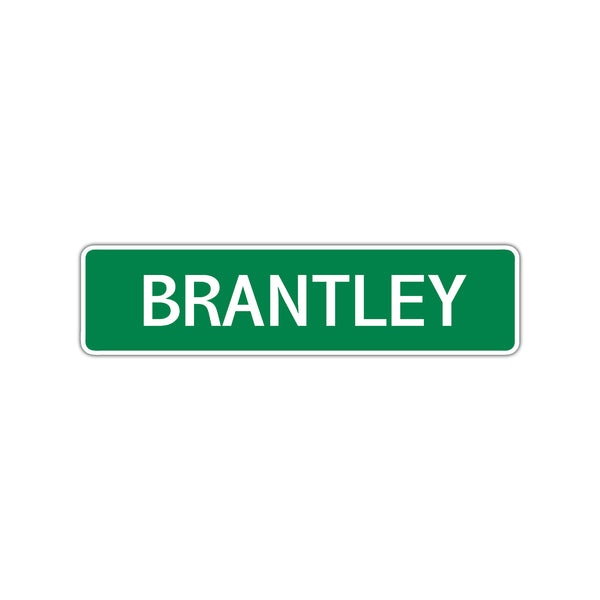 Brantley Street Sign Children Name Room Plate - Sign Fever