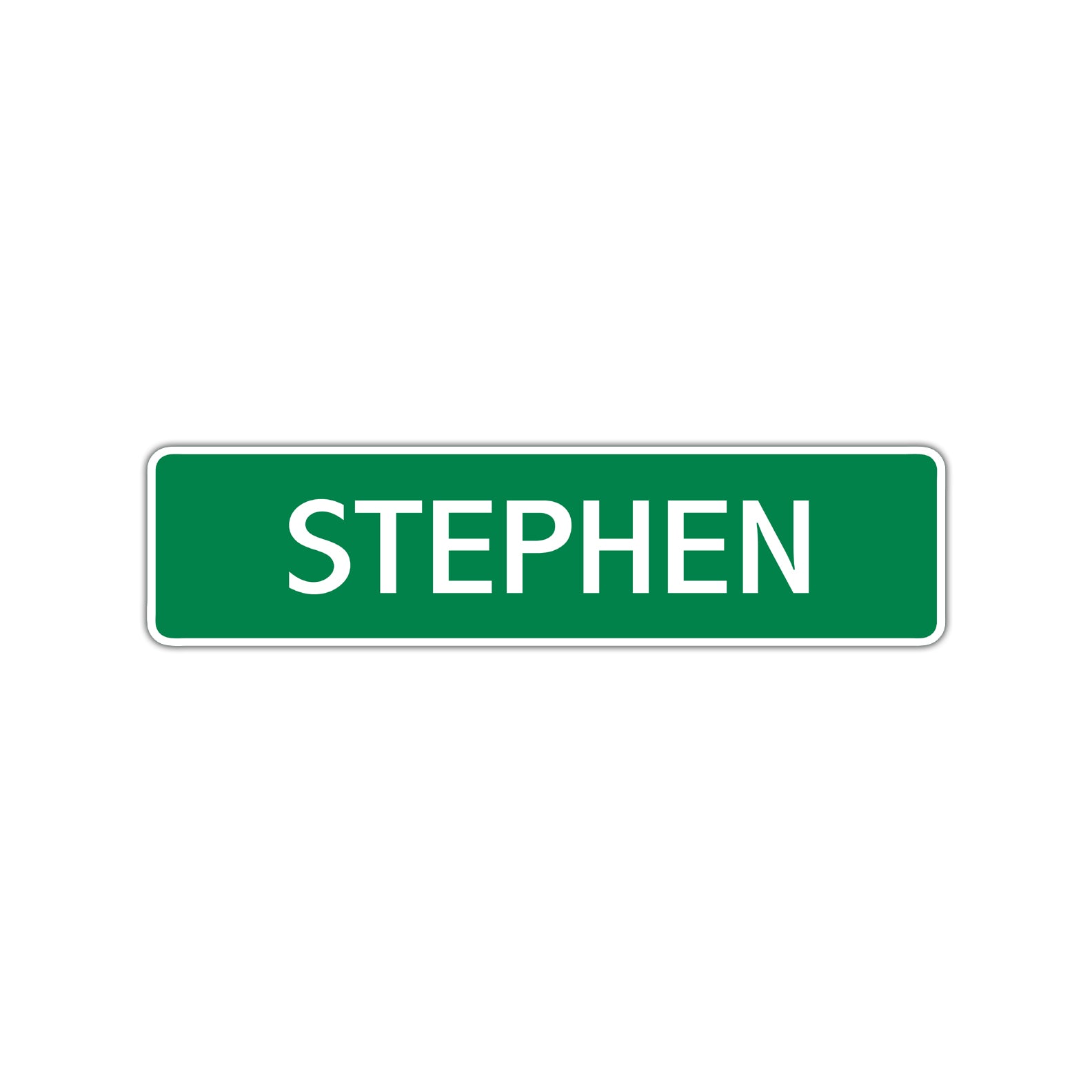 Stephen Street Sign Children Name Room Plate - Sign Fever