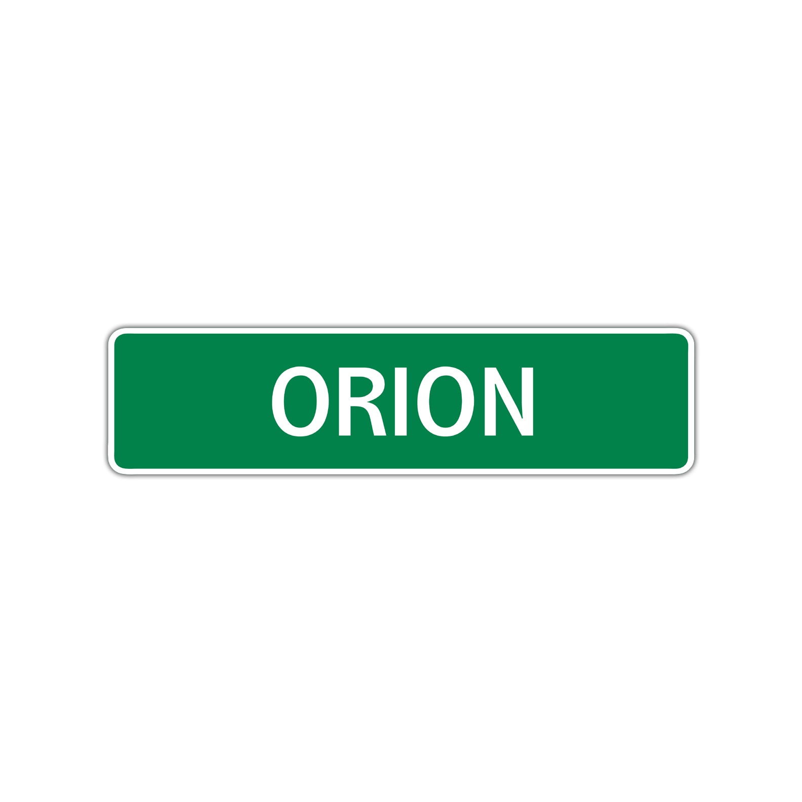 Orion Street Sign Children Name Room Plate - Sign Fever