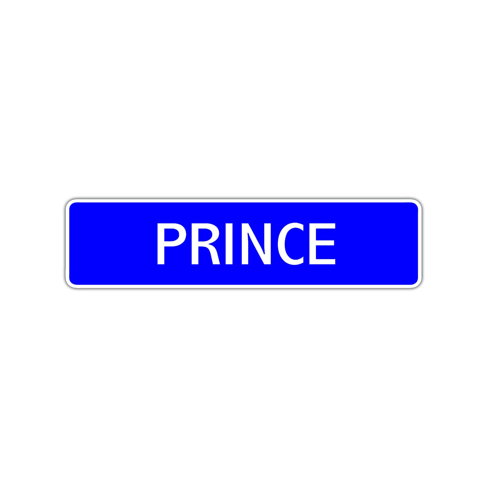 Prince Street Sign Children Name Room Plate - Sign Fever
