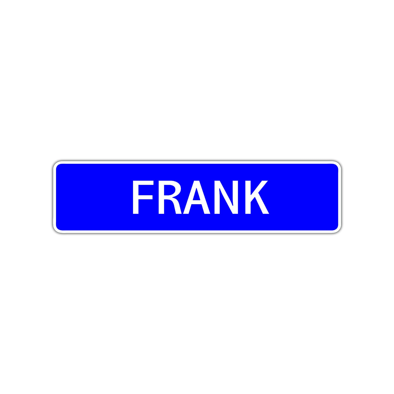 Frank Street Sign Children Name Room Plate - Sign Fever