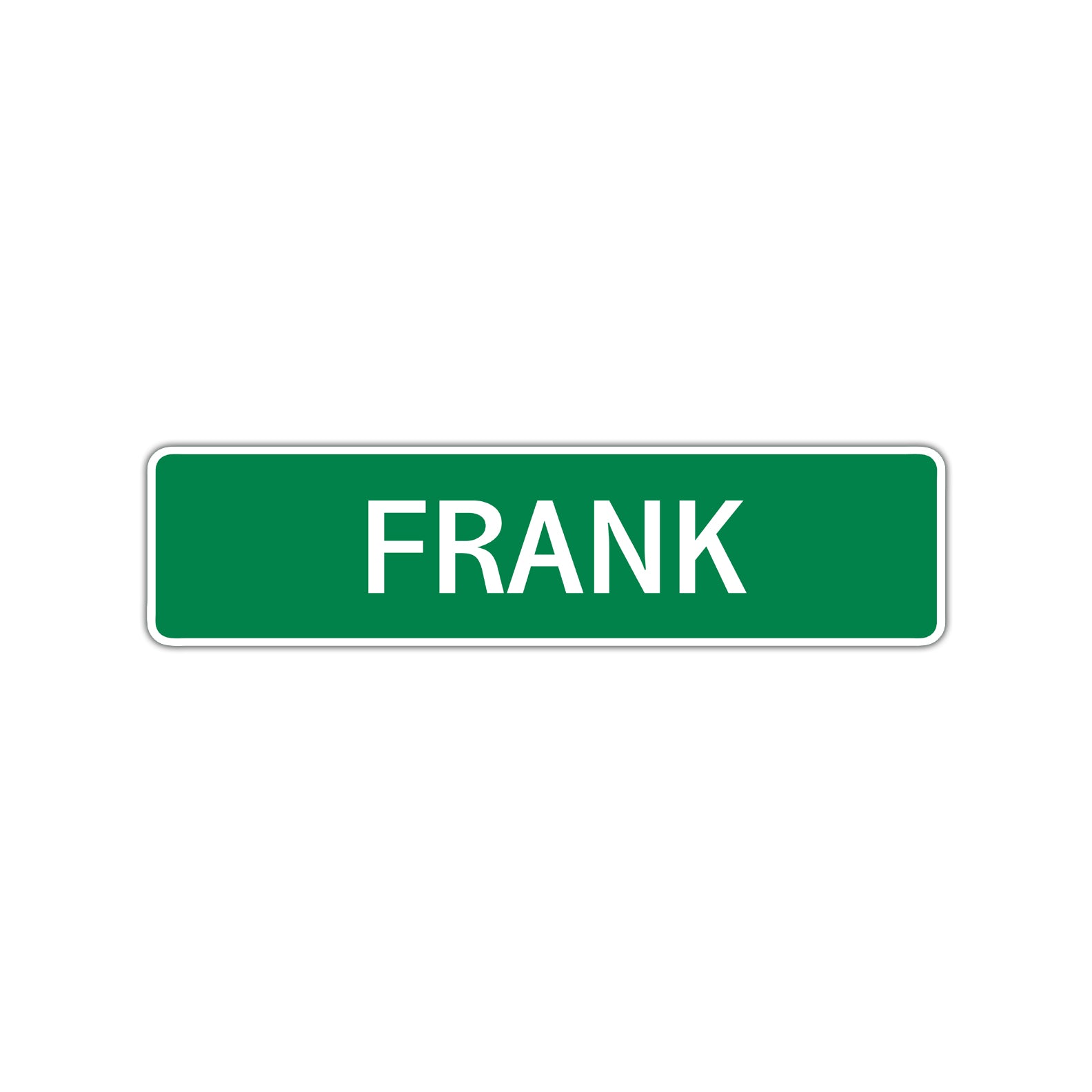 Frank Street Sign Children Name Room Plate - Sign Fever