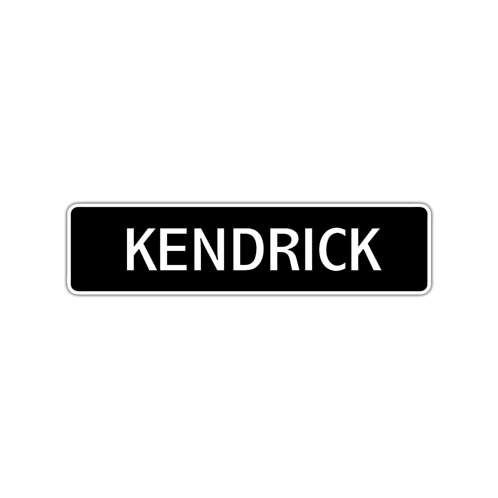 Kendrick Street Sign Children Name Room Plate - Sign Fever