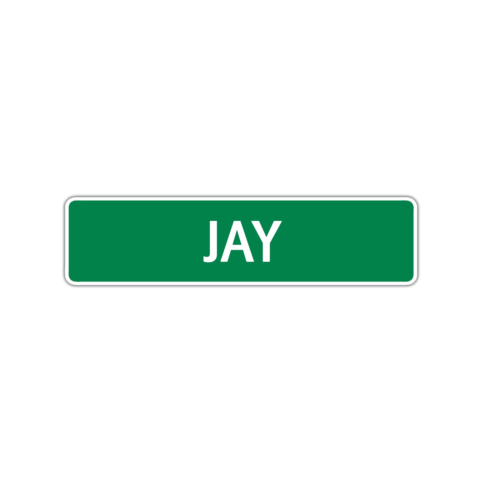 Jay Street Sign Children Name Room Plate - Sign Fever