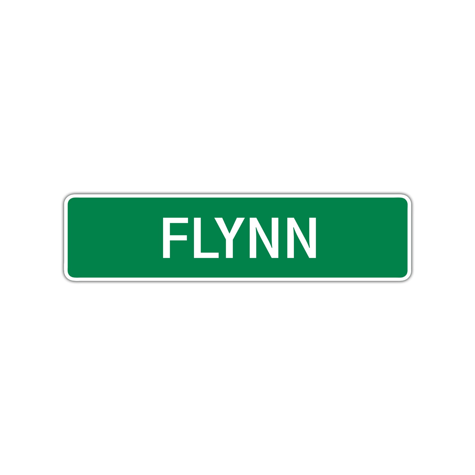 Flynn Street Sign Children Name Room Plate - Sign Fever