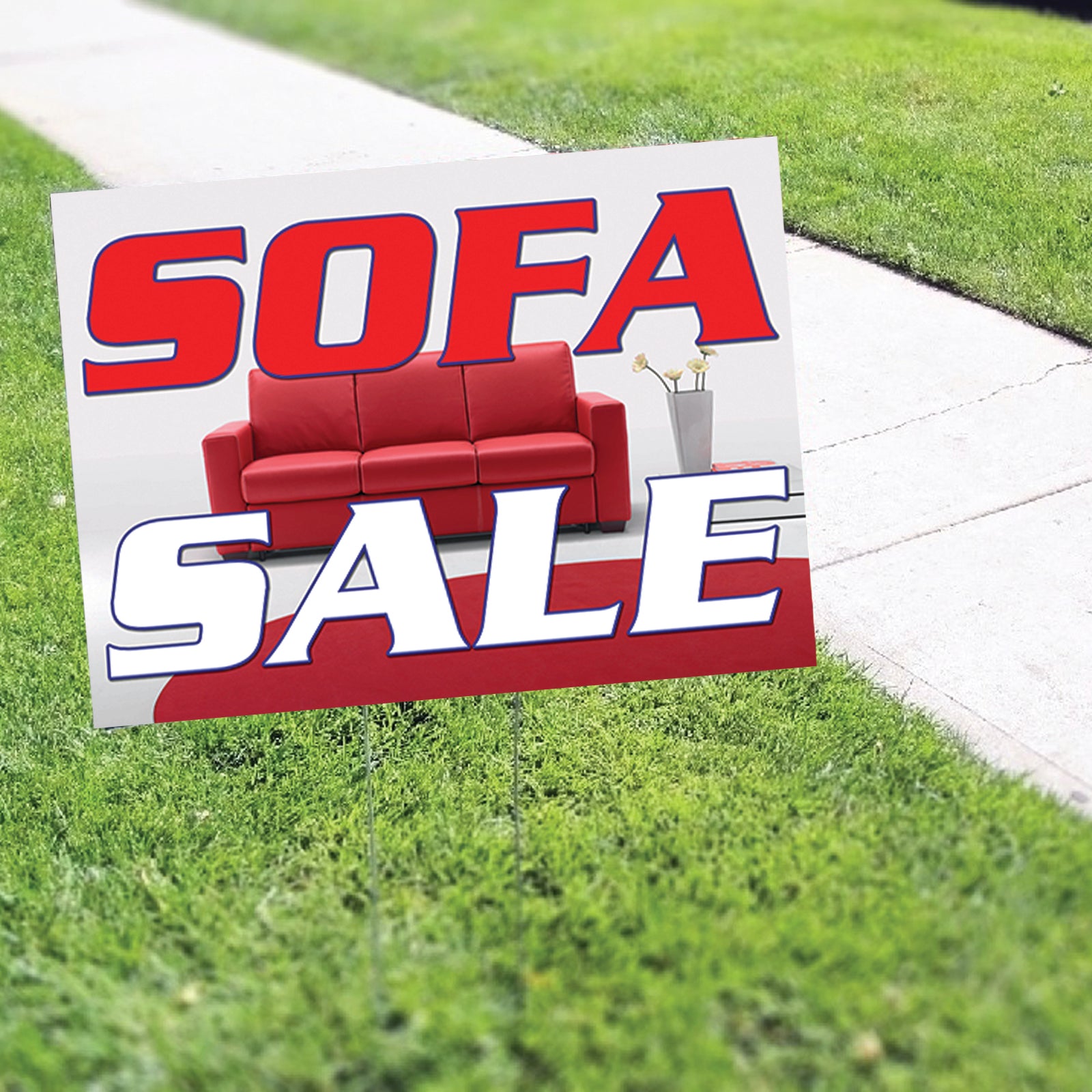 Sofa Sale Coroplast Printed Yard Sign - Sign Fever