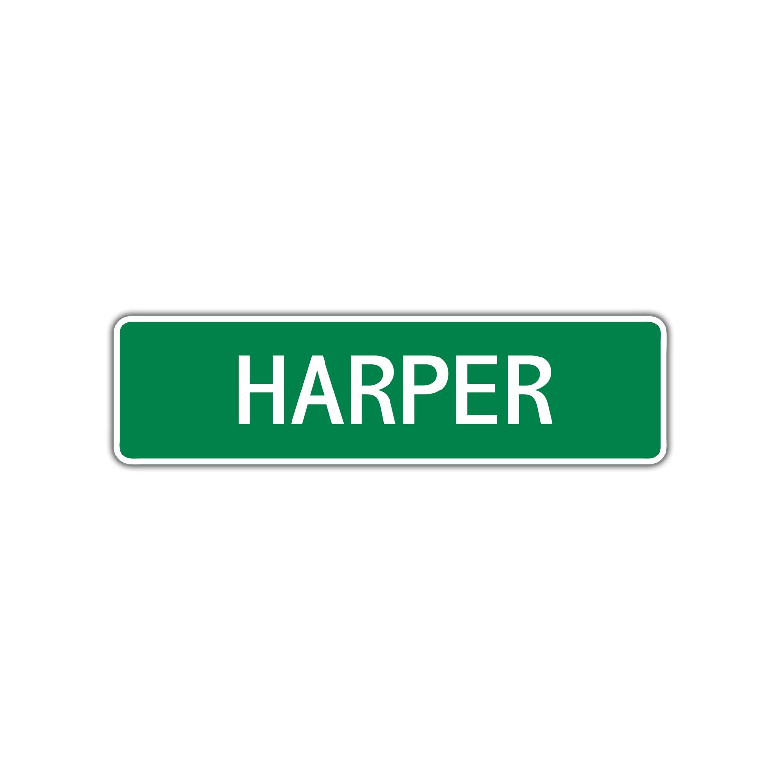 Harper Street Sign Children Name Room Plate - Sign Fever