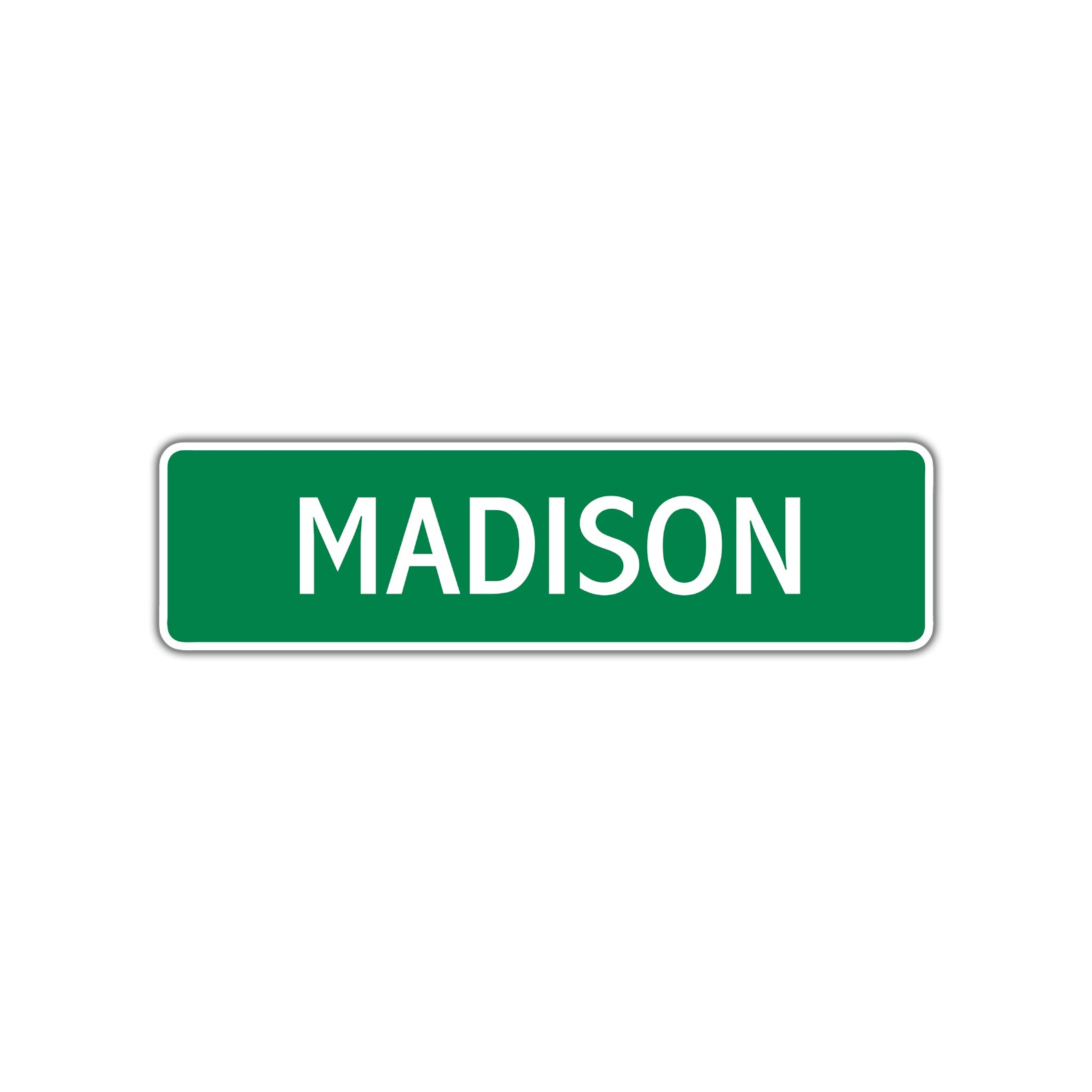 Madison Street Sign Children Name Room Plate - Sign Fever