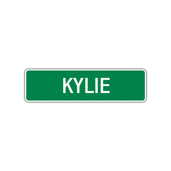 Kylie Street Sign Children Name Room Plate - Sign Fever
