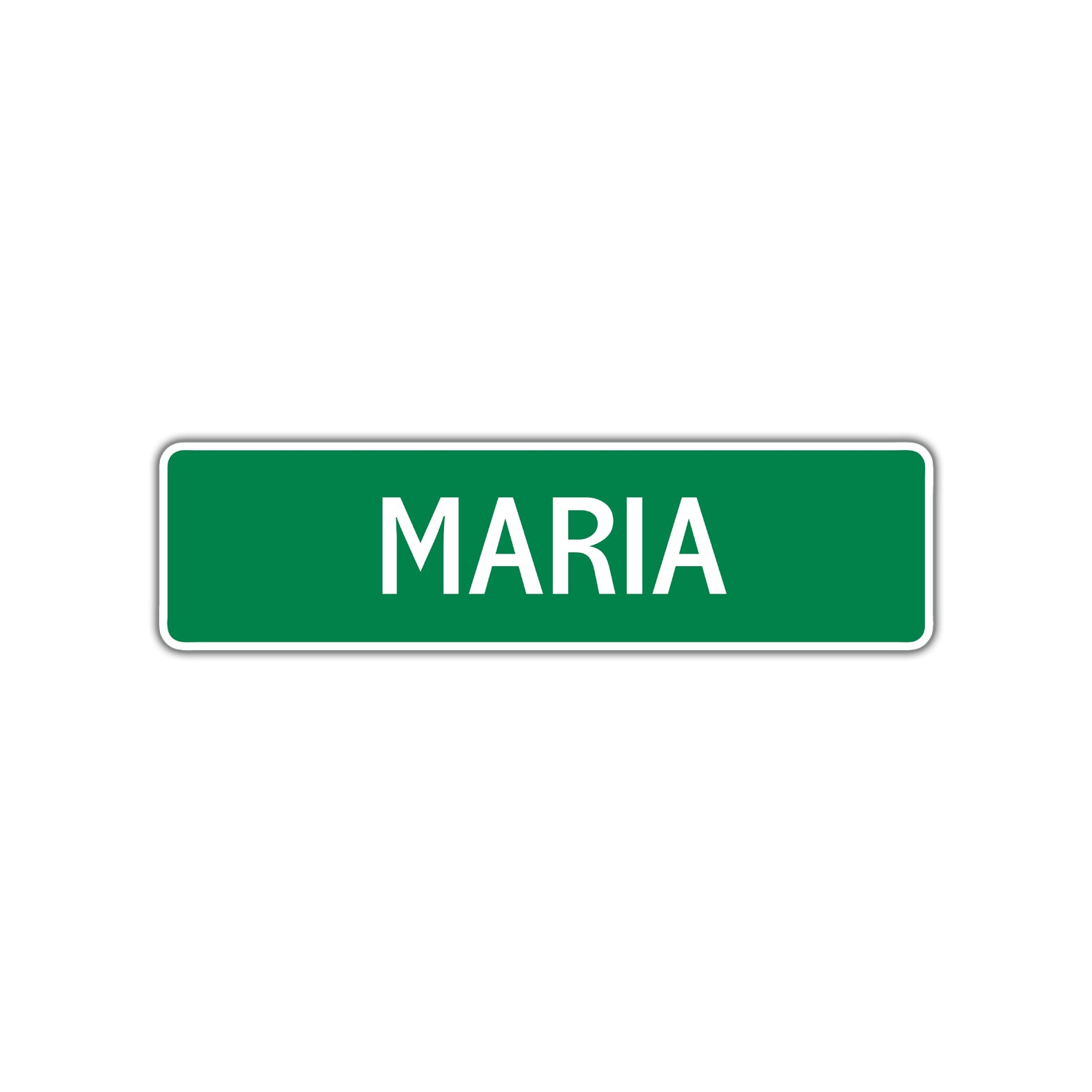 Maria Street Sign Children Name Room Plate - Sign Fever