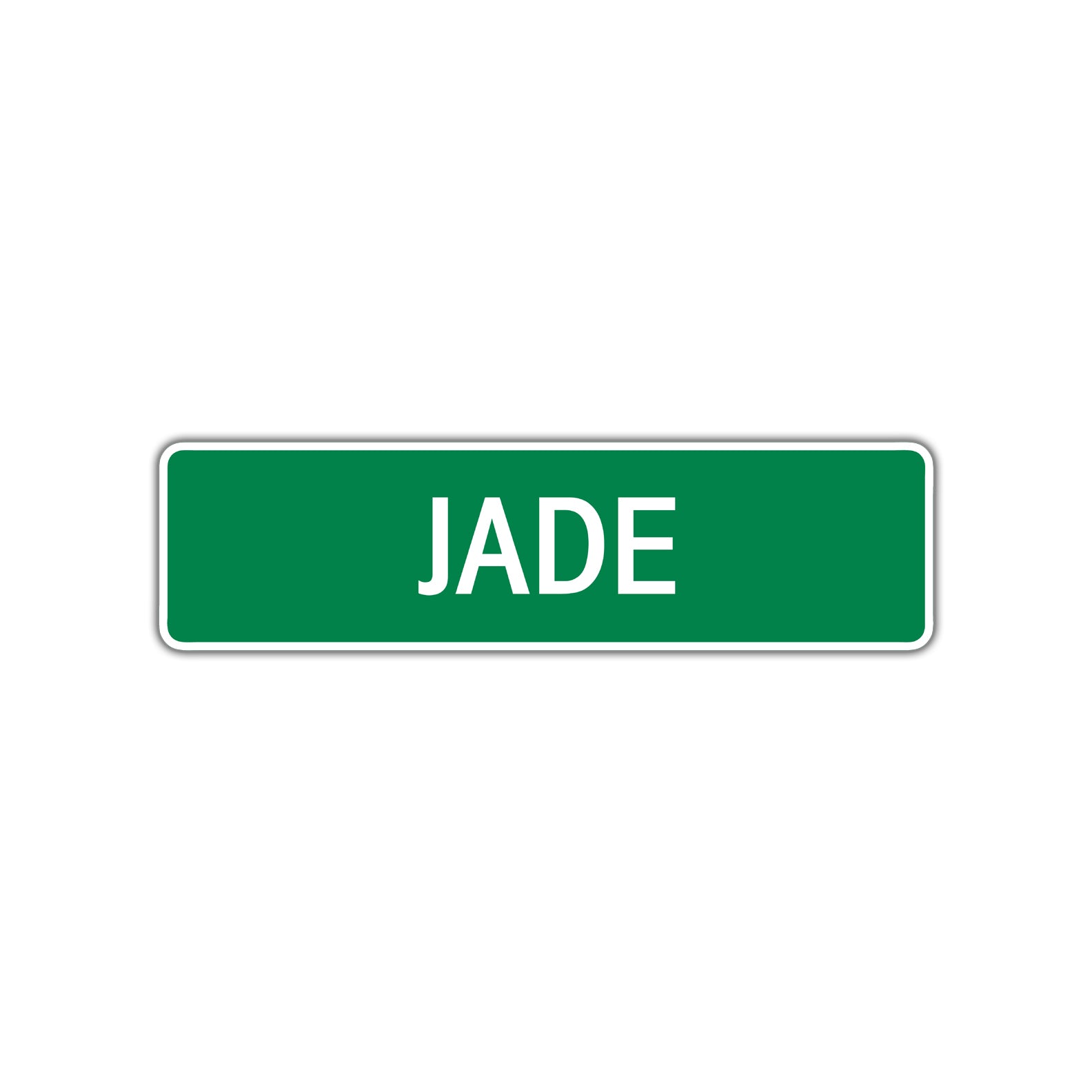 Jade Street Sign Children Name Room Plate - Sign Fever