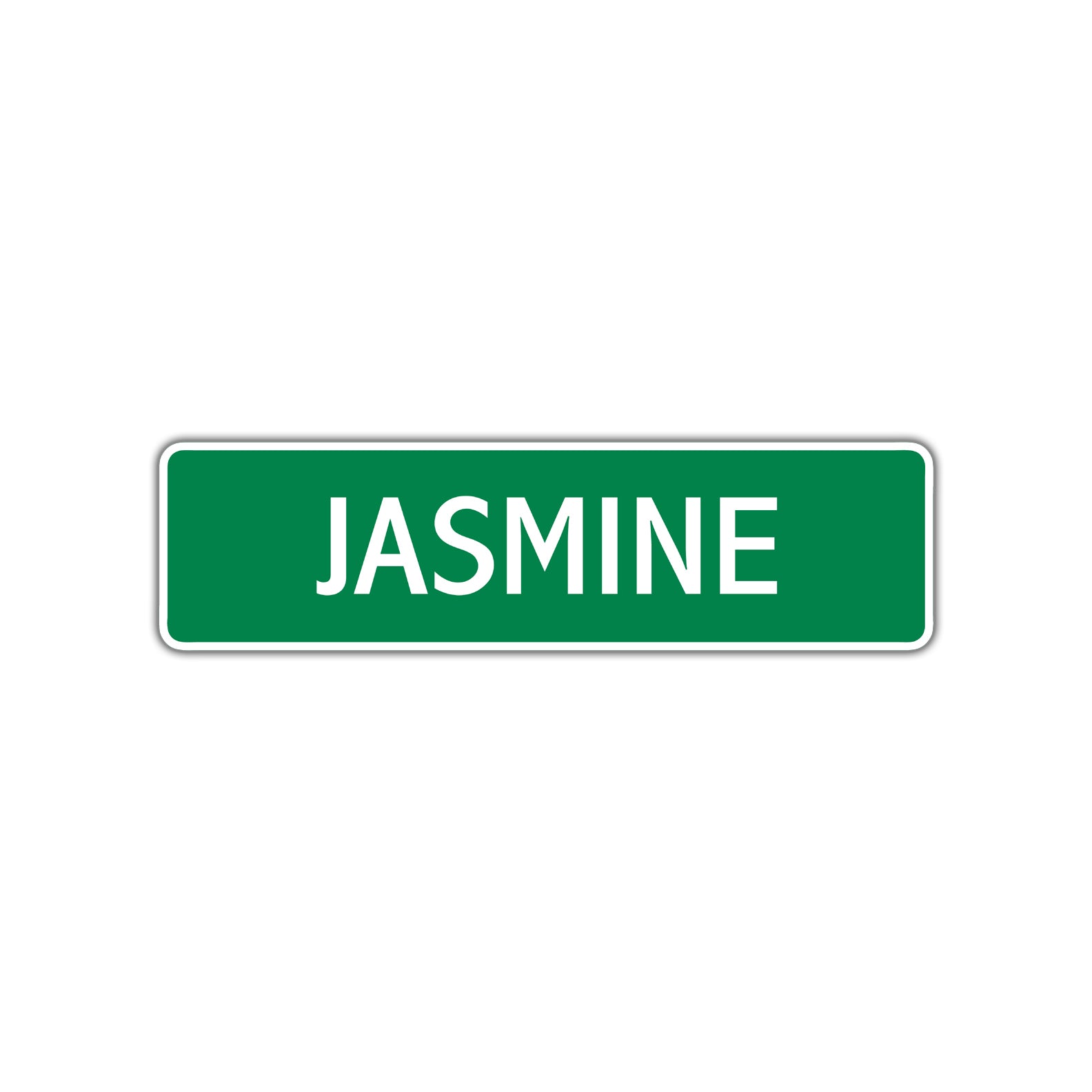 Jasmine Street Sign Children Name Room Plate - Sign Fever