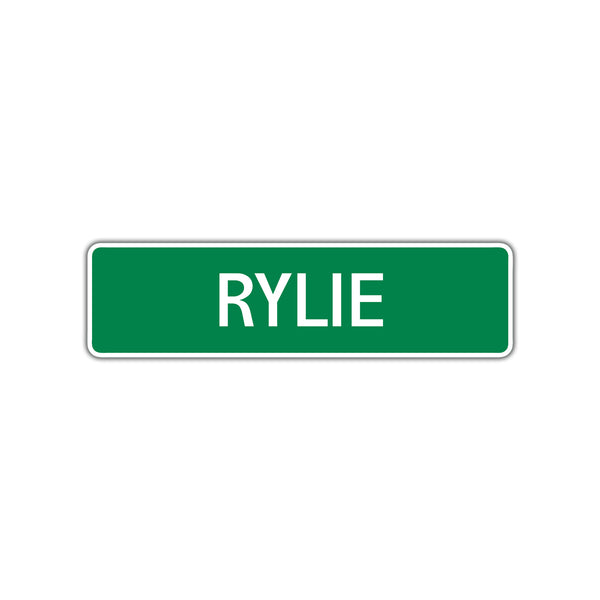 Rylie Street Sign Children Name Room Plate - Sign Fever