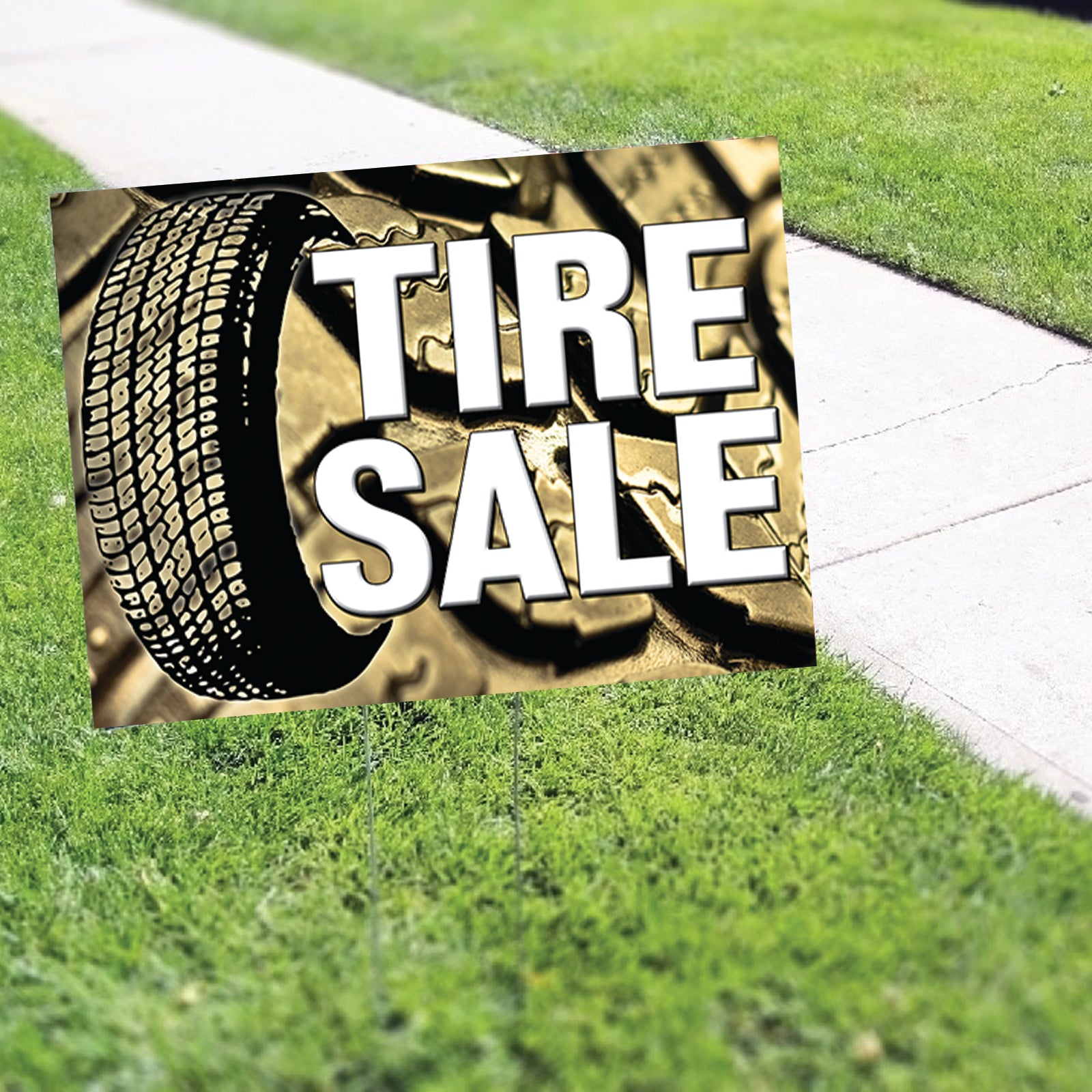 Tyre Sale Coroplast Yard Sign – Sign Fever