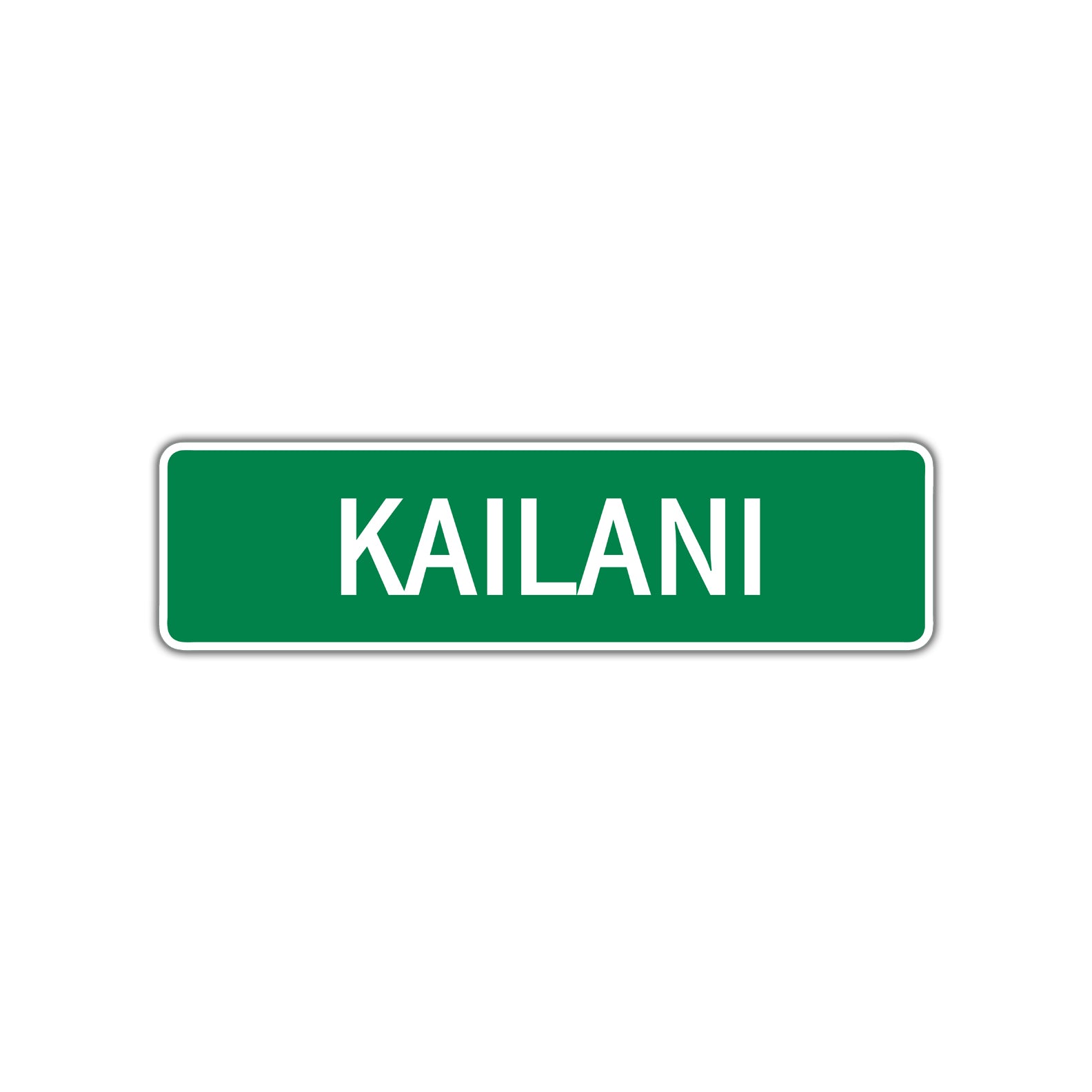 Kailani Street Sign Children Name Room Plate – Sign Fever