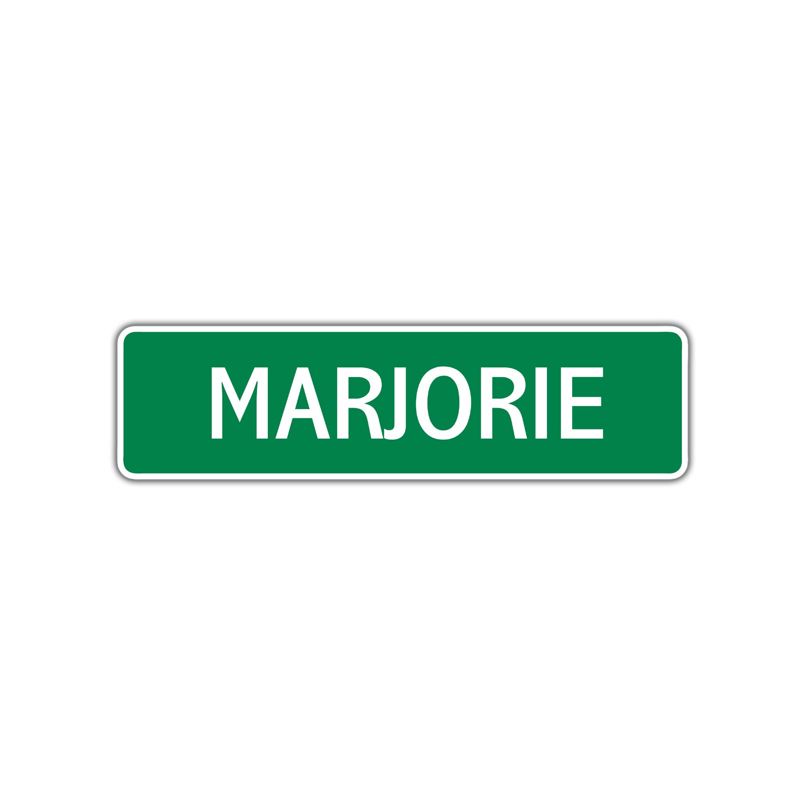 Marjorie Street Sign Children Name Room Plate – Sign Fever