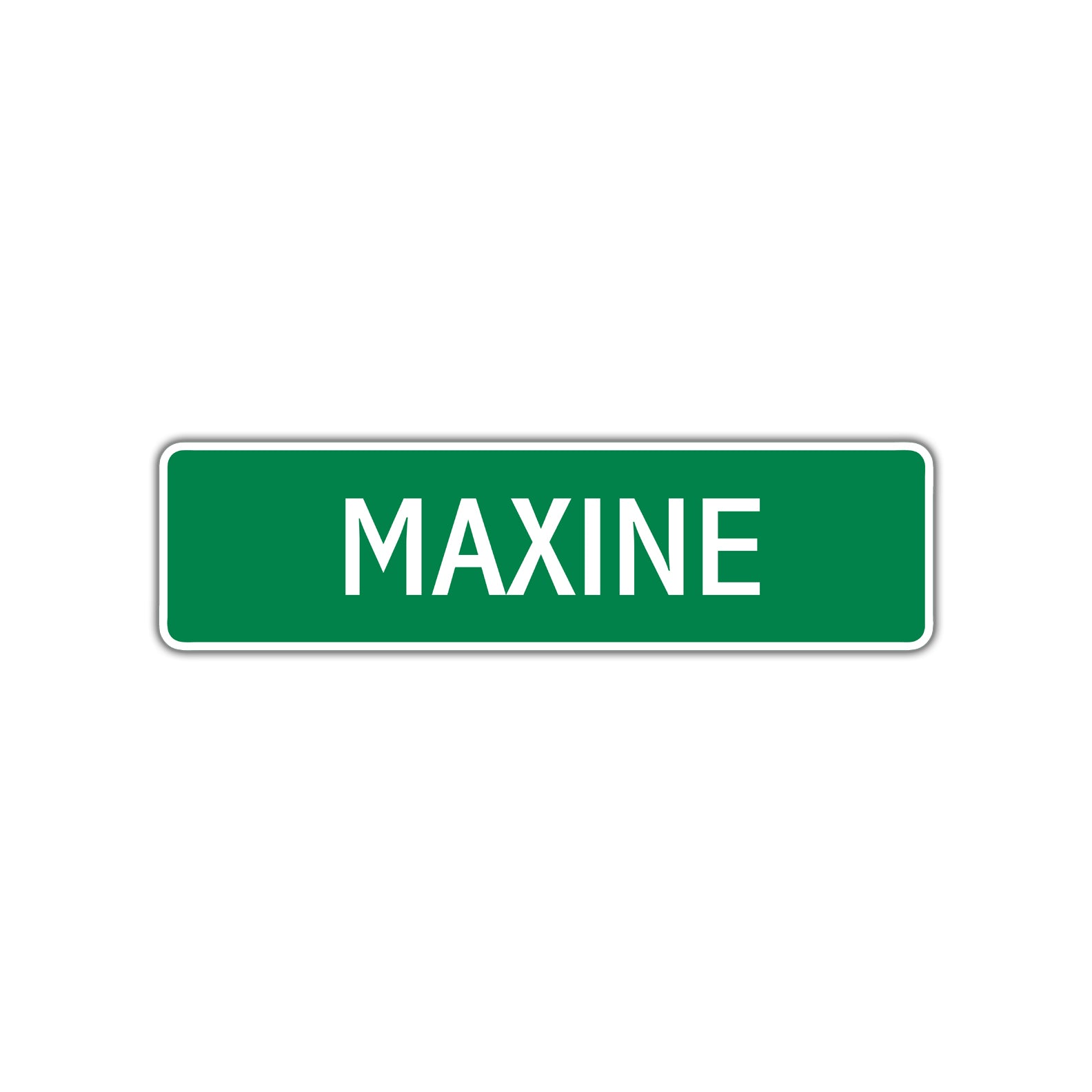 Maxine Street Sign Children Name Room Plate – Sign Fever