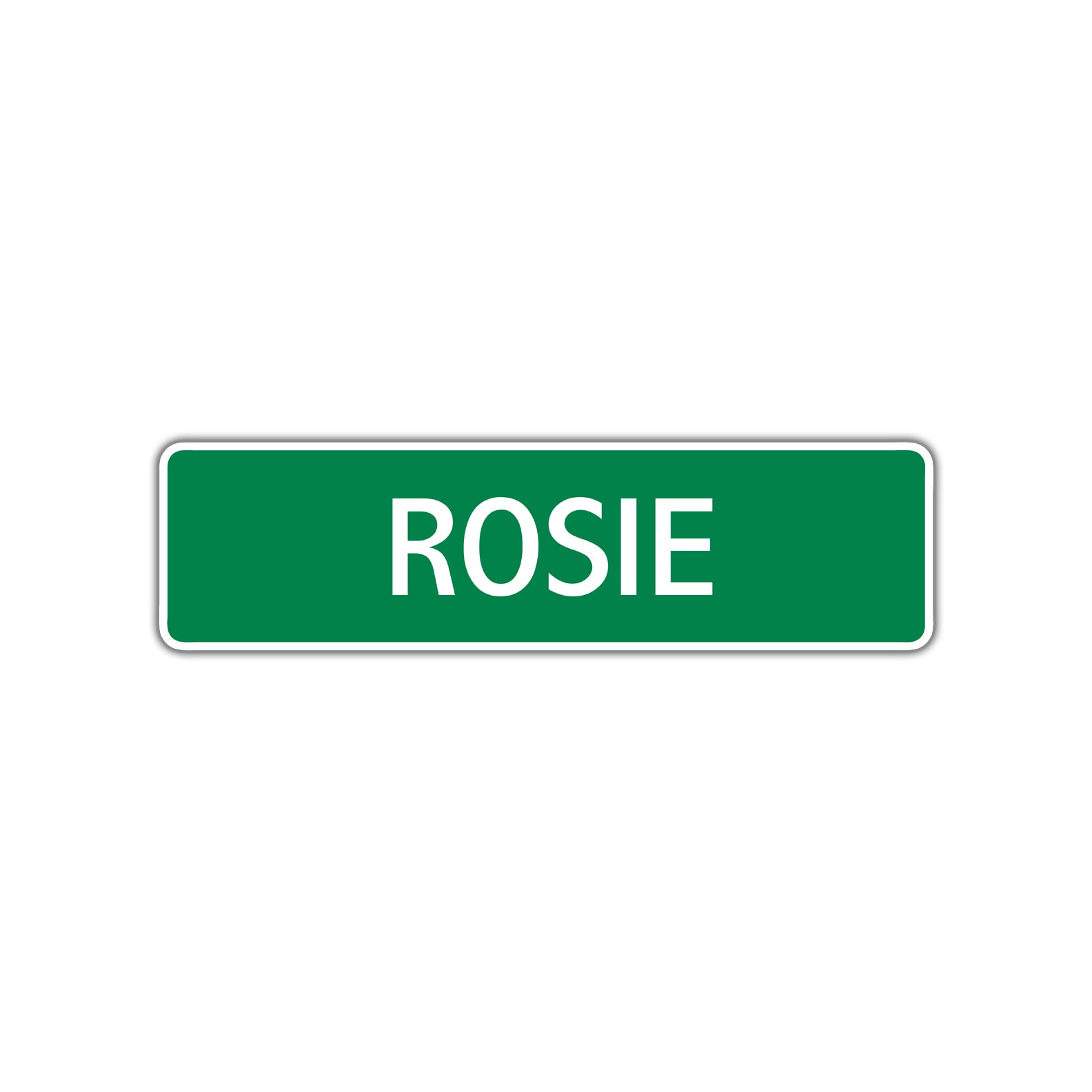 Rosie Street Sign Children Name Room Plate – Sign Fever