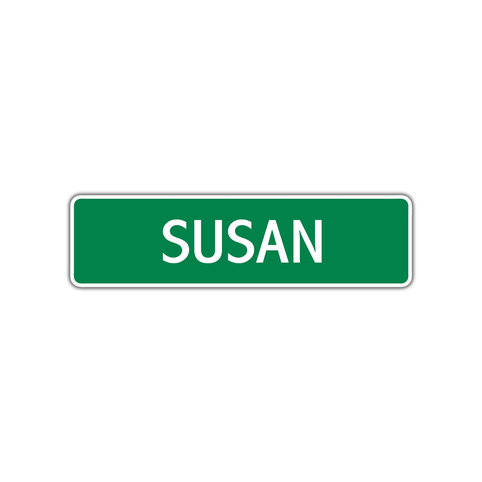 Susan Street Sign Children Name Room Plate – Sign Fever
