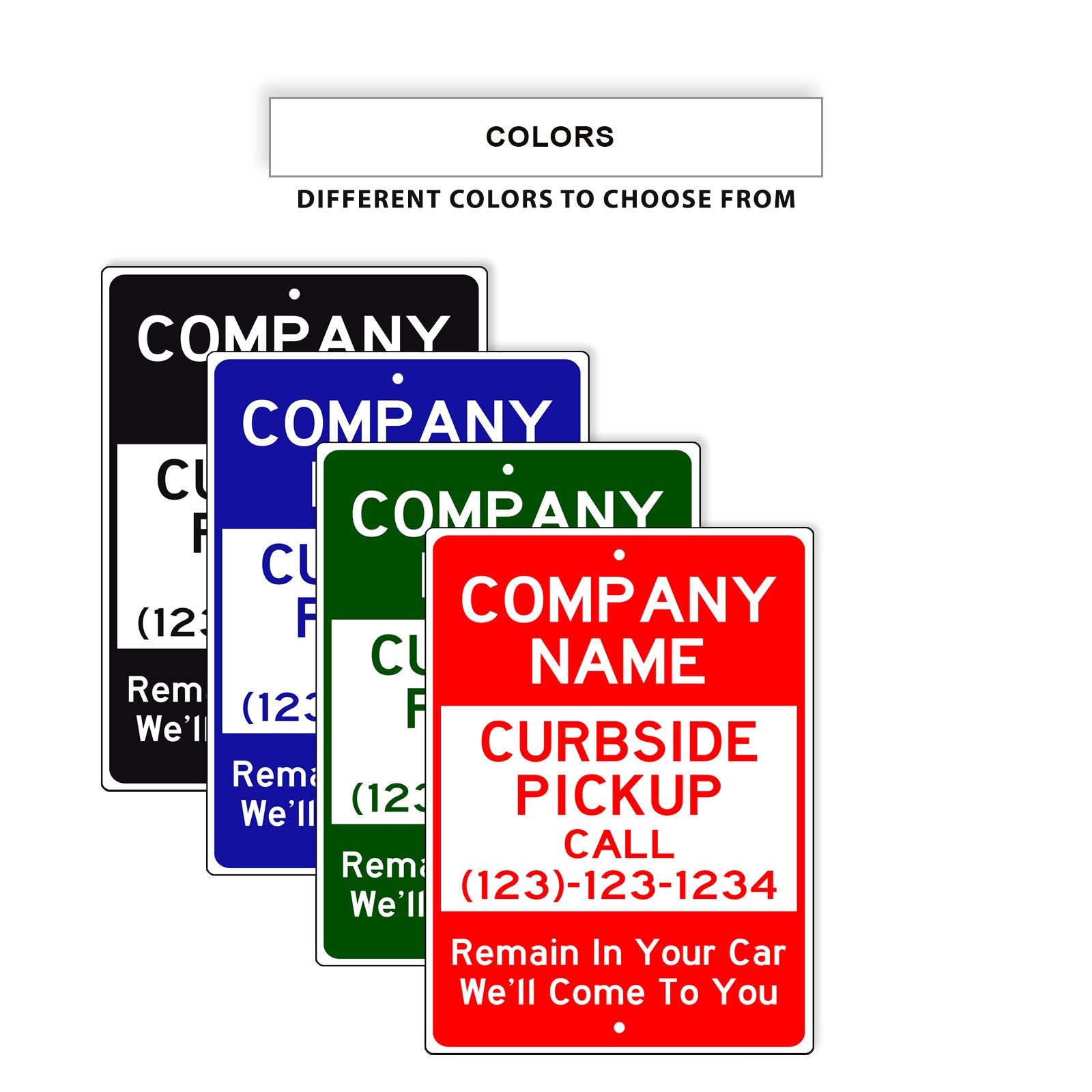 Company Name Sign - Sign Fever