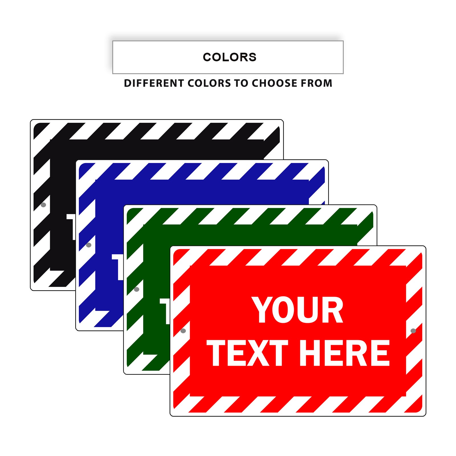 Your Text Here Sign - Sign Fever