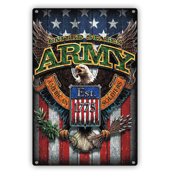 United States Army Symbol | Vintage Metal Sign - Sign Fever