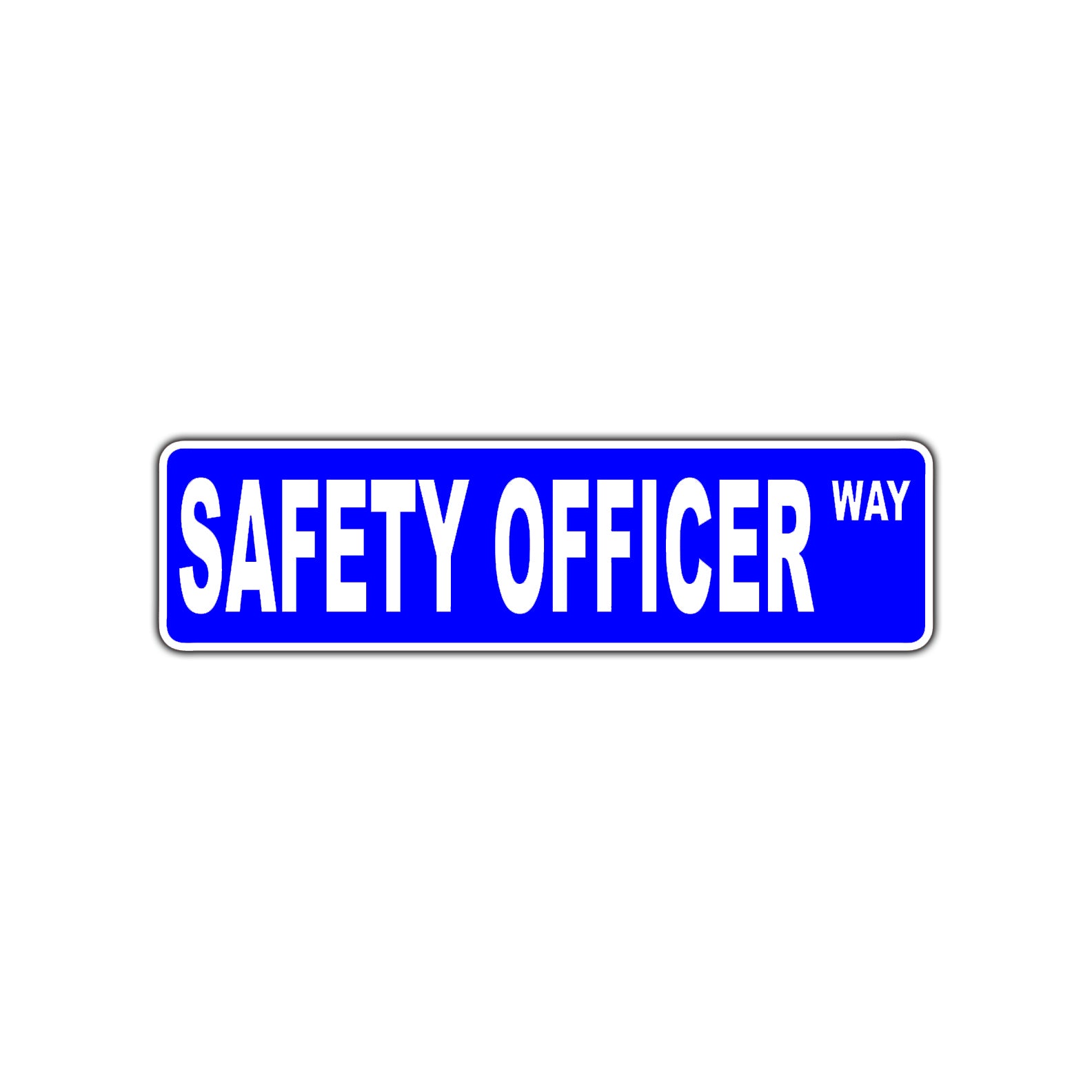 Safety Officer Way Street Sign - Sign Fever