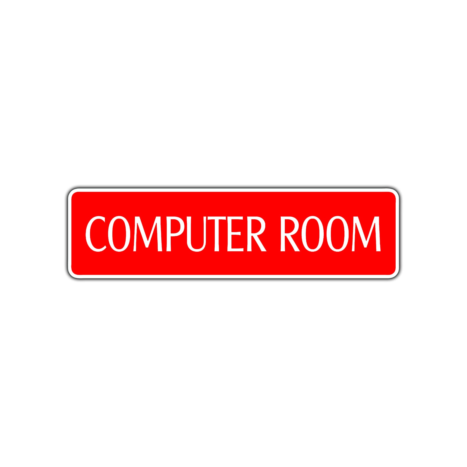 Computer Room Street Sign - Sign Fever