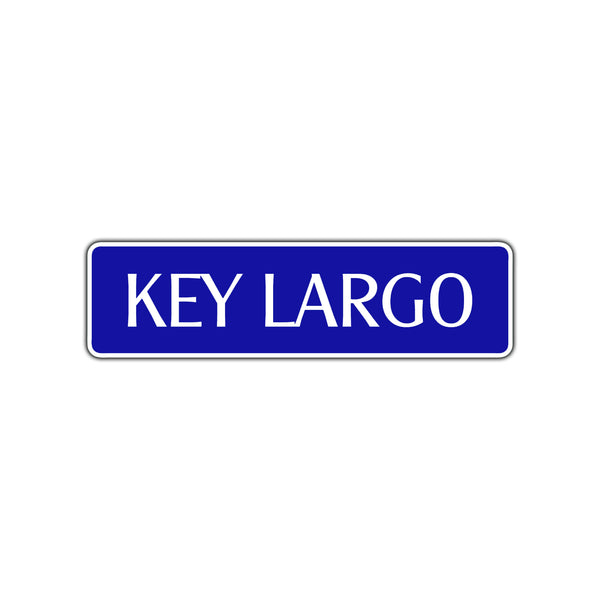 Key Largo Florida | Metal Street Sign - Sign Fever