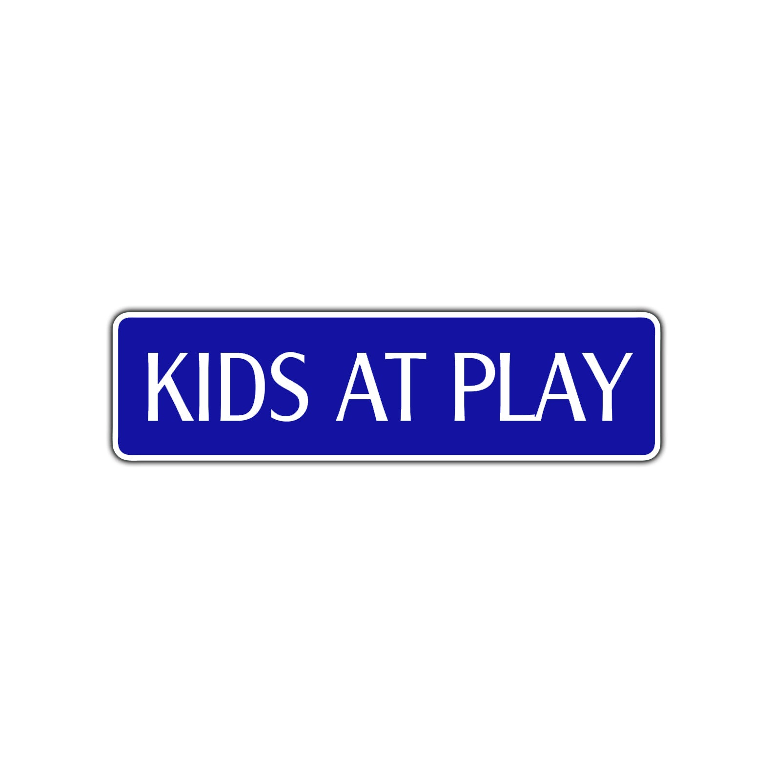 Kids At Play | Metal Street Sign - Sign Fever