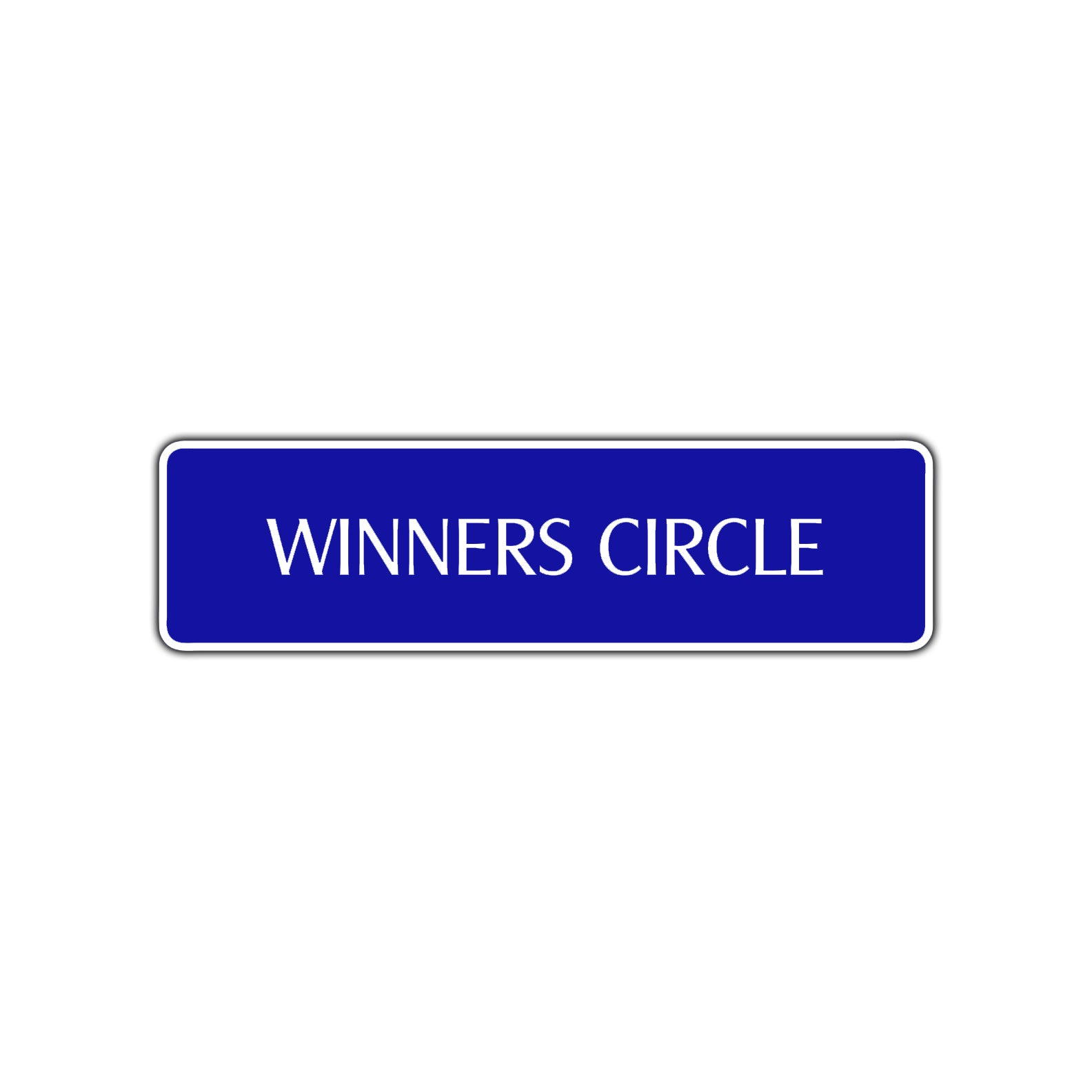 Winners Circle | Metal Street Sign - Sign Fever