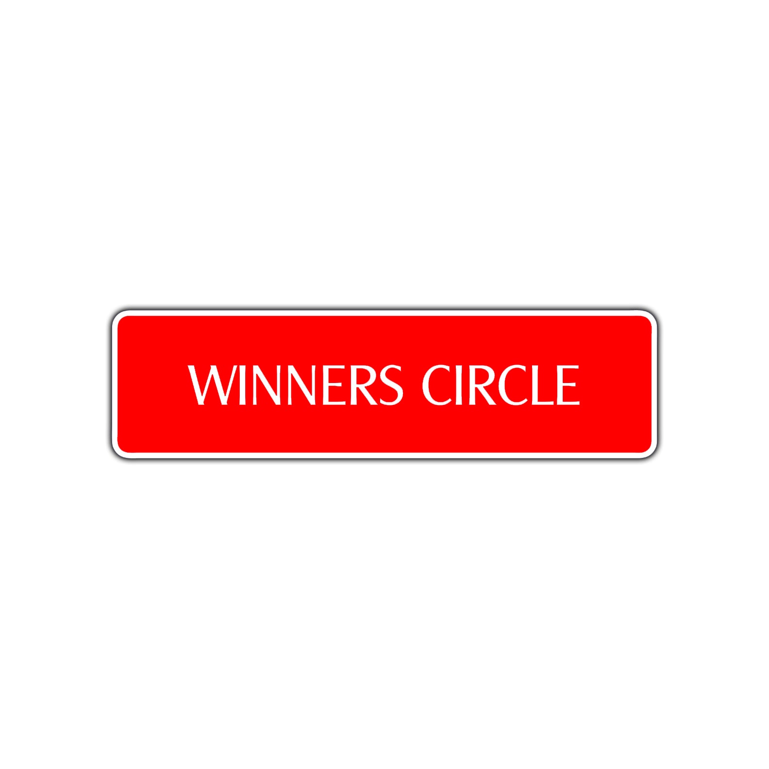 Winners Circle | Metal Street Sign - Sign Fever