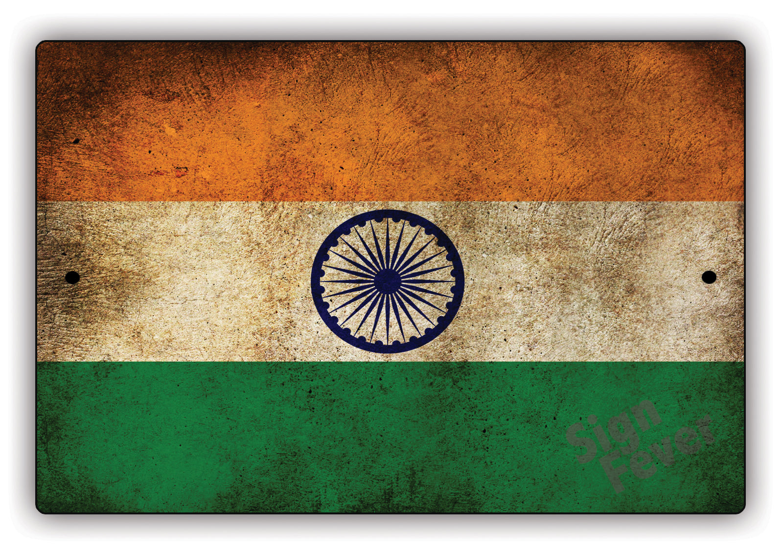 India Metal Flag Sign | Indian Pride – Sign Fever