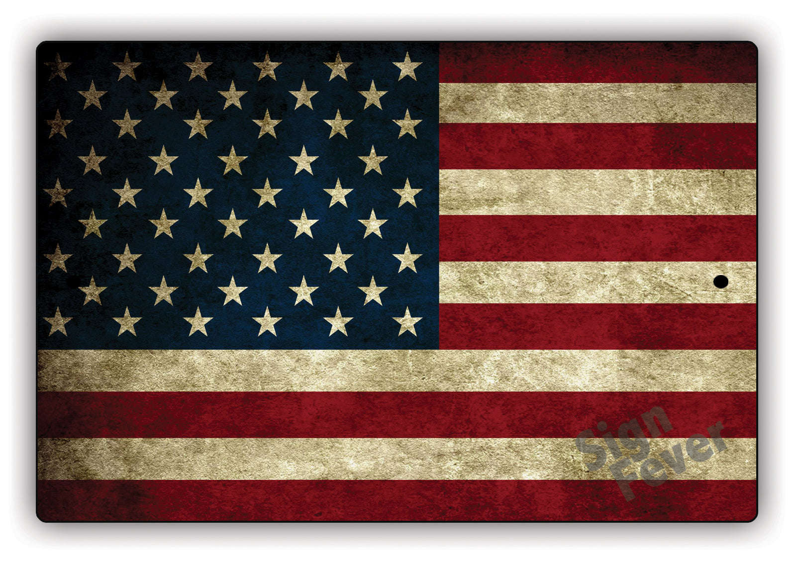 United States Metal Flag Sign | American Pride – Sign Fever